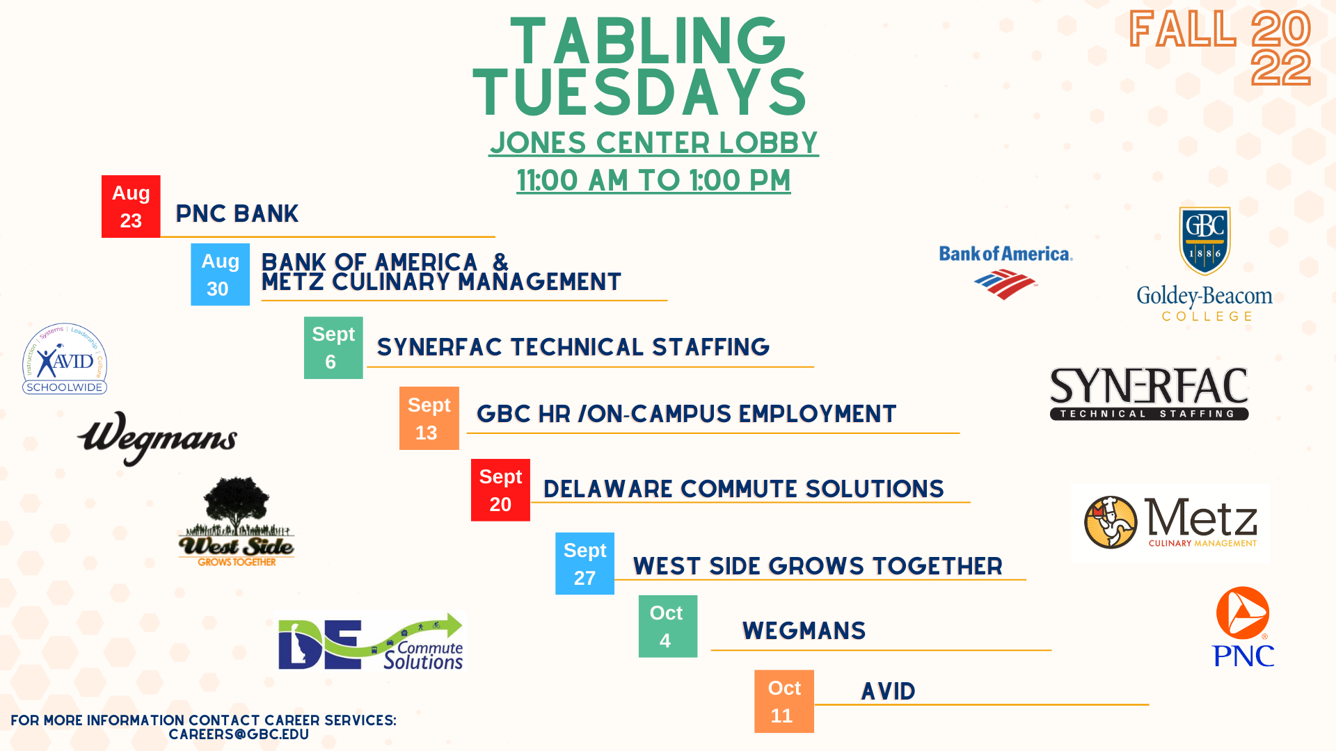 Networking & Events - Main View | Networking & Events | Career Services ...